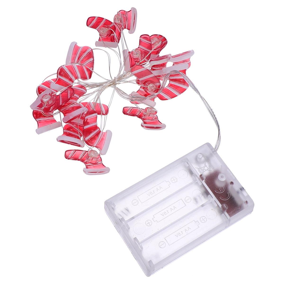 CATIEBYE Indoor Outdoor Sock Shaped Fairy Lights Assorted Colors ...