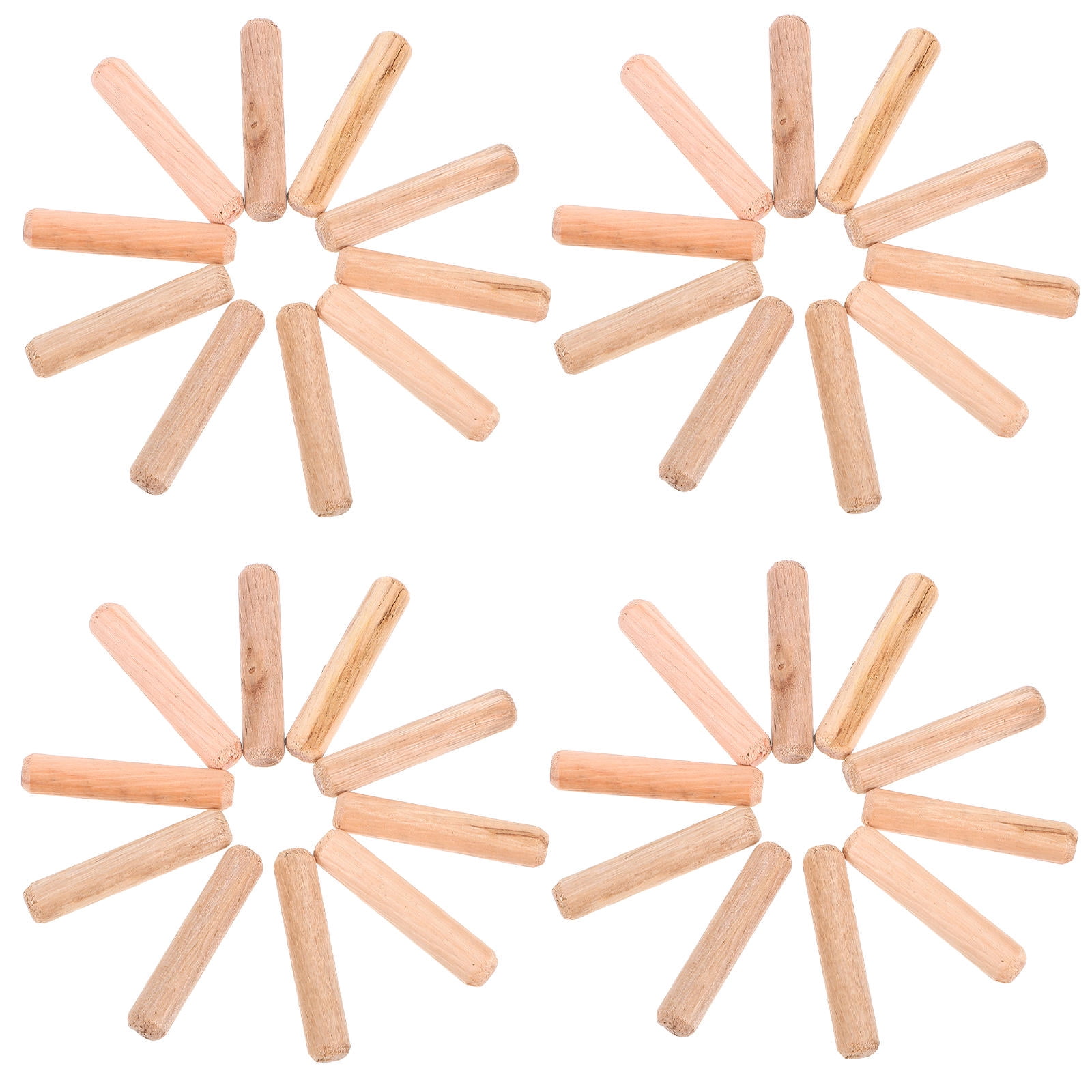 CATIEBYE 200Pcs Precision Crafted Wood Dowels for Classic and Simple ...