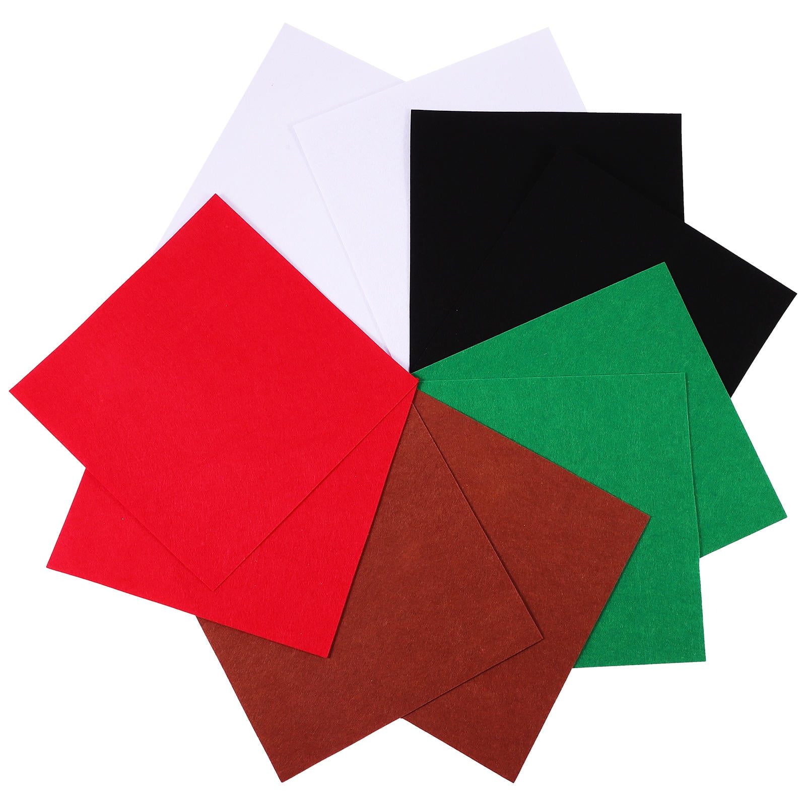 CATIEBYE 20Pack Felt Squares for Craft and Sewing Handicrafts in ...