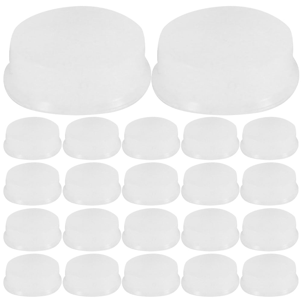 CATIEBYE Flute Repair Key Caps Transparent Silicone 24 Pieces Easy to ...