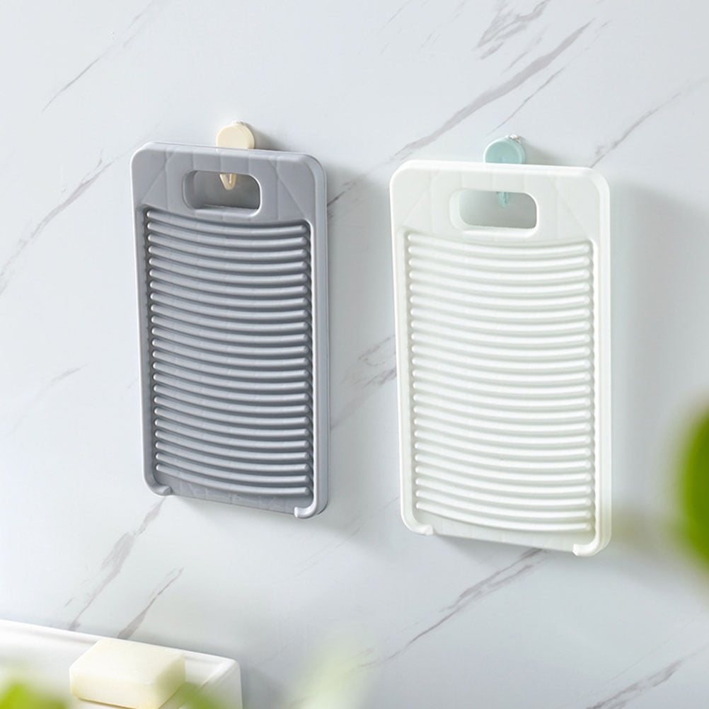 CATIEBYE 2Pack Rectangular Plastic Washboard for Laundry Laundry ...