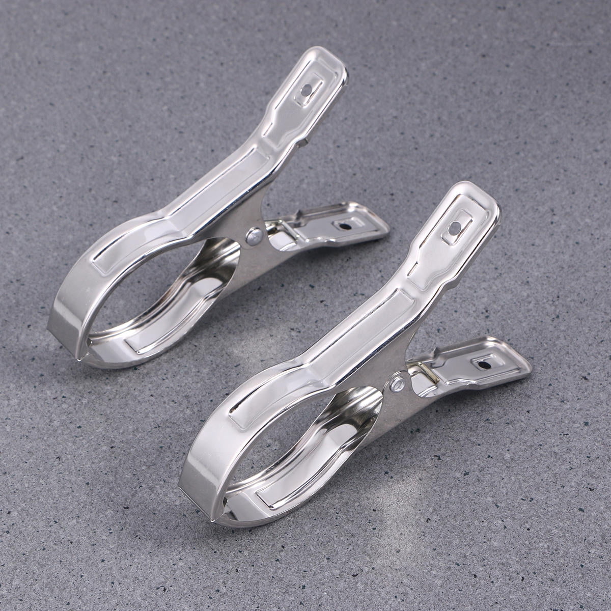 CATIEBYE 2Pcs Stainless Steel Quilt Drying Clothes Clip Thicken Springs ...