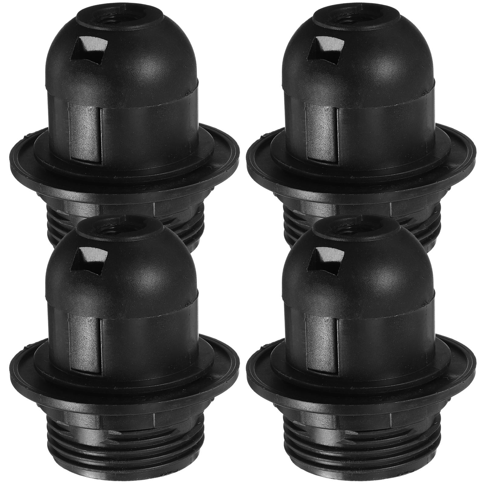 CATIEBYE 4Pcs Lamp Socket Connector E27 Socket Plastic Light Bulb ...