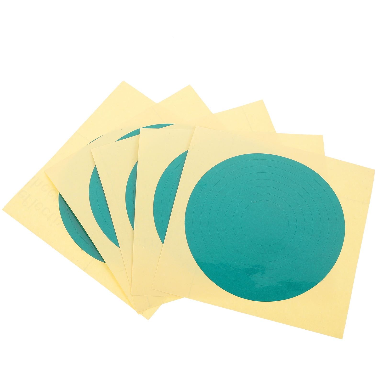 CATIEBYE Gauge Indication Stickers 5 Sheets Round Label for Industrial ...