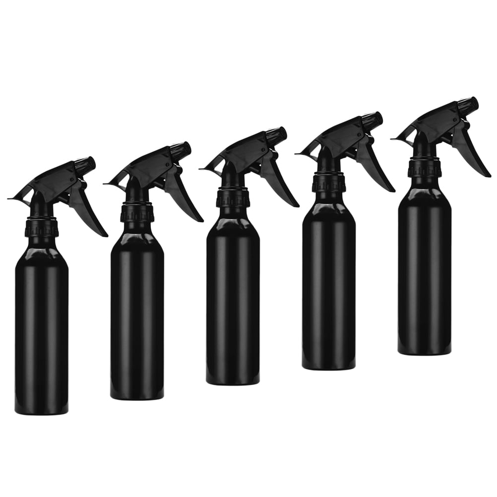 CATIEBYE 5Pcs 11.8x11.1x3.9in Black Spray Bottle Refillable Portable ...