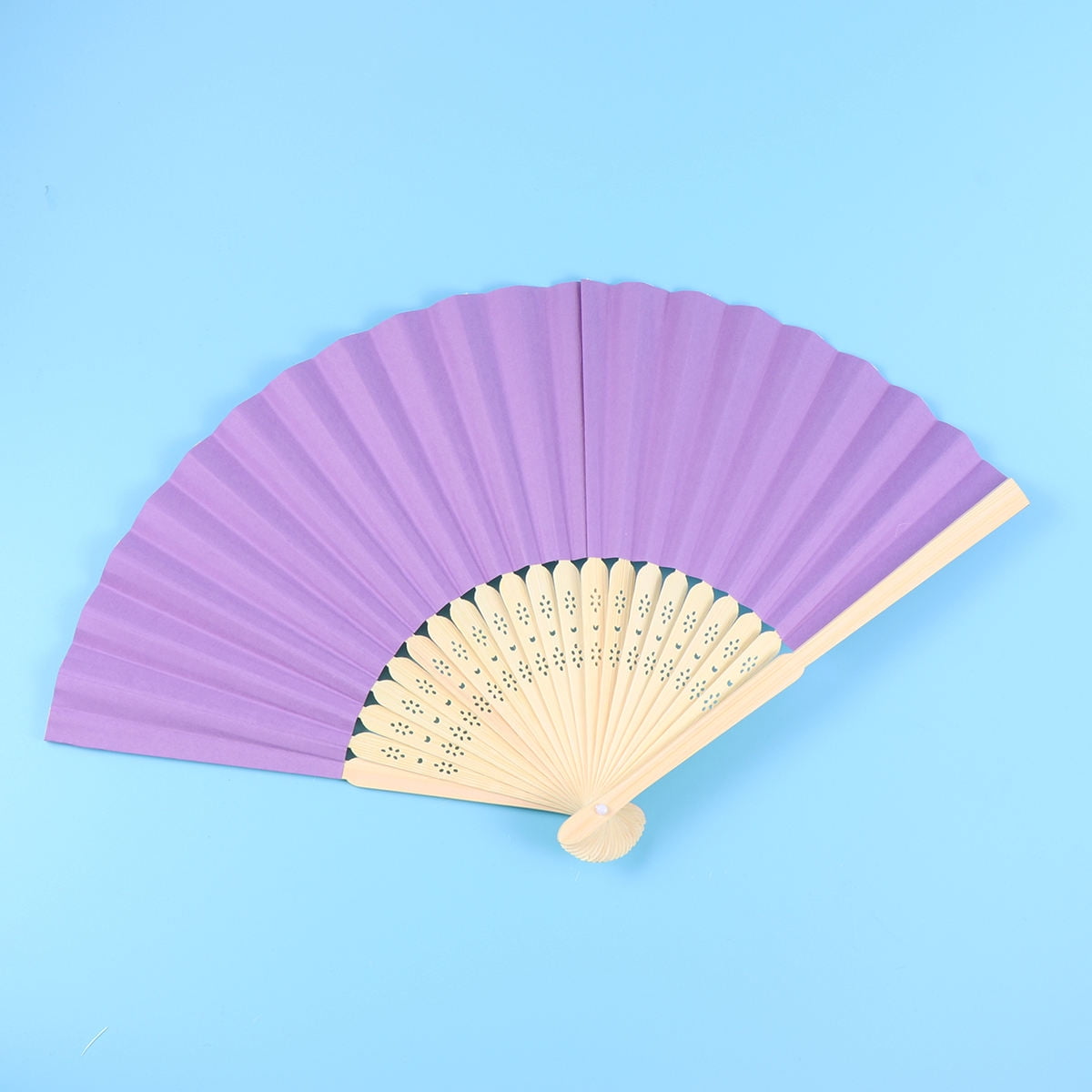 CATIEBYE 5Pcs Handheld Foldable Fan for Kids Party in Traditional ...