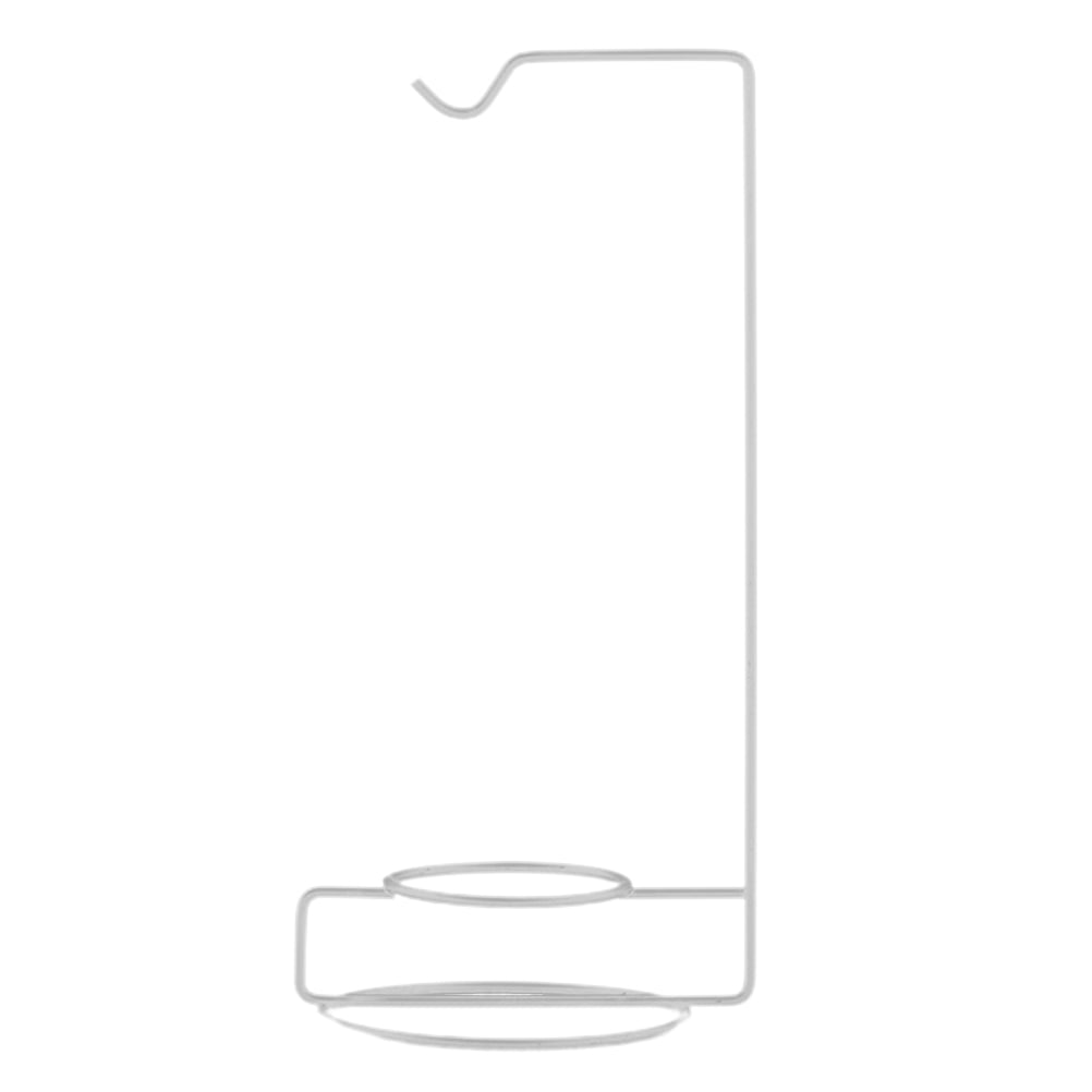CATIEBYE 5Pcs Ornament Display Rack with White Glass and Iron for ...