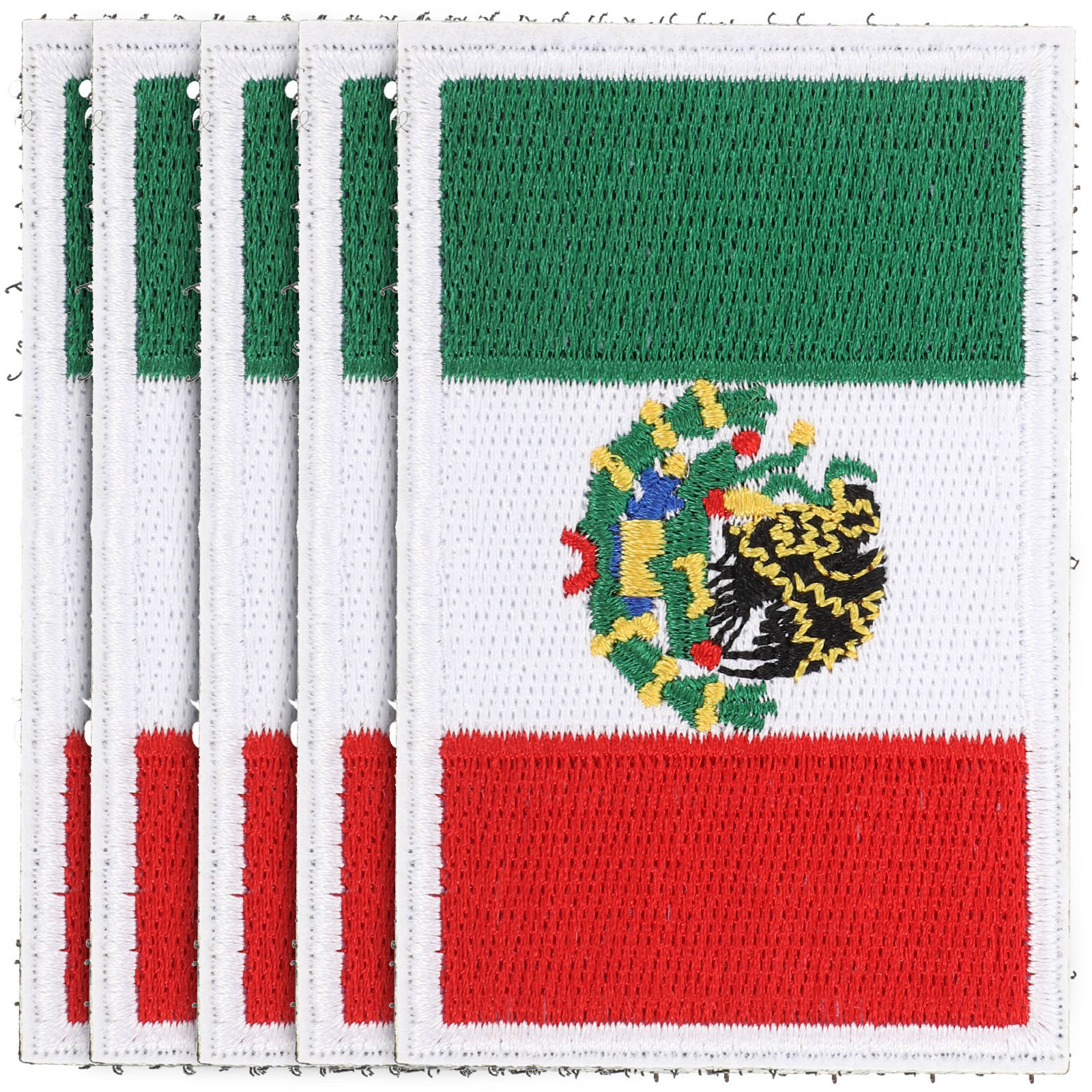 CATIEBYE 5Pcs Lightweight National Flag Iron on Patches for Clothes ...
