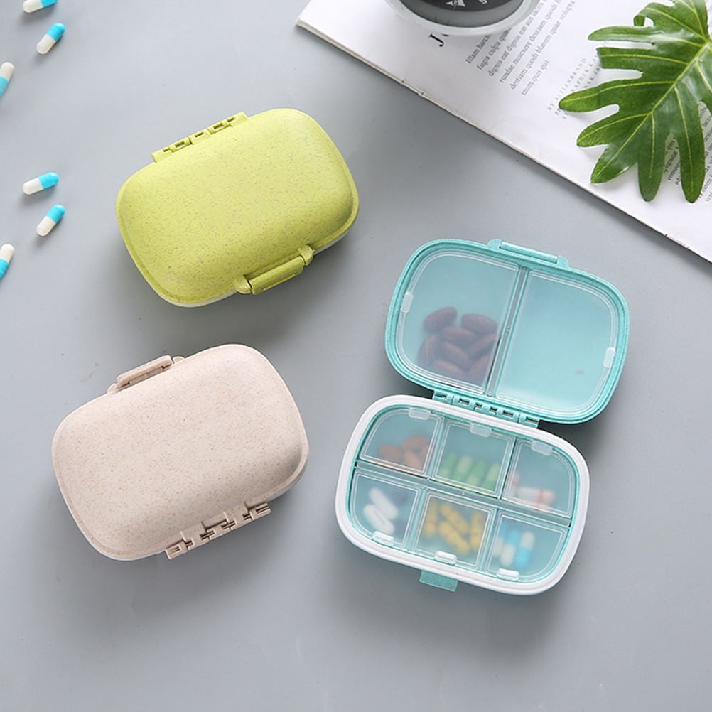 CATIEBYE 6Pack Medication Box PP Material Sealed and 11X8CM - Walmart.com