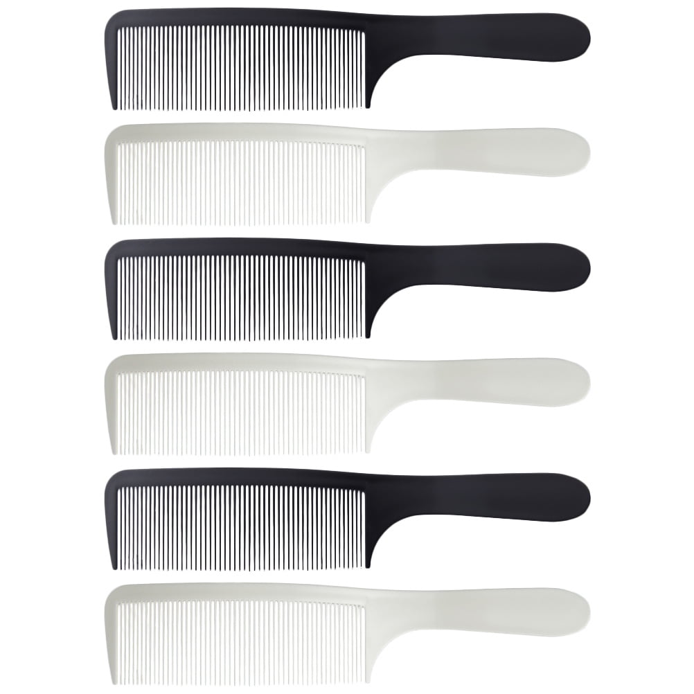 CATIEBYE 6Pcs Portable Plastic Hair Combs for Men Curved Styling Combs ...