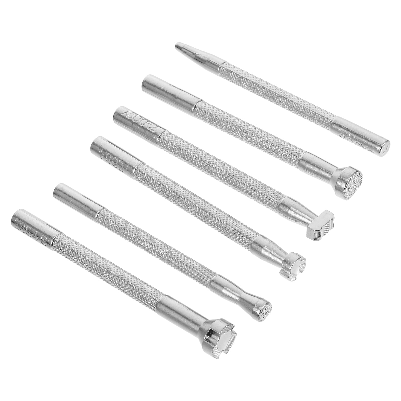 CATIEBYE 6Pcs Stamp Punch Set Leather Embossing Tools for DIY Carving ...