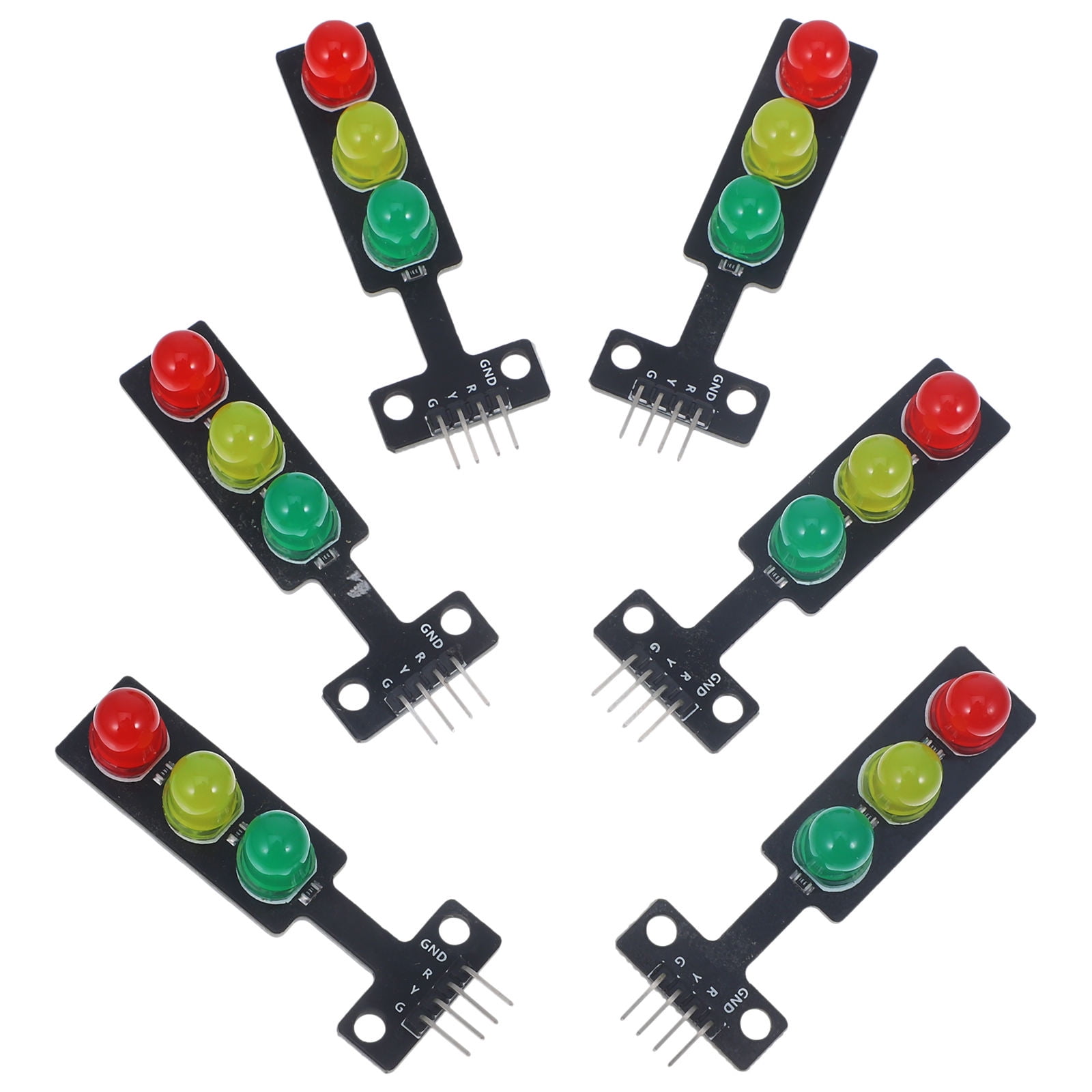 CATIEBYE Traffic Lamp Control Module LED Display Multi 6Pcs - Walmart.com
