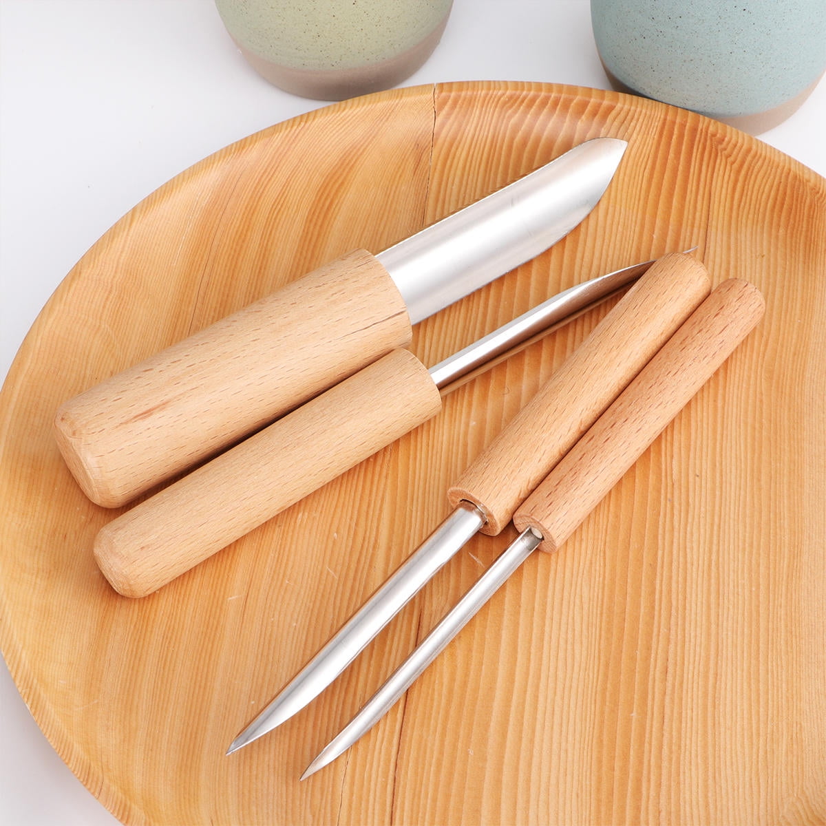 CATIEBYE Ceramic Modeling Tool Assorted Color For Pottery Plate Forming ...