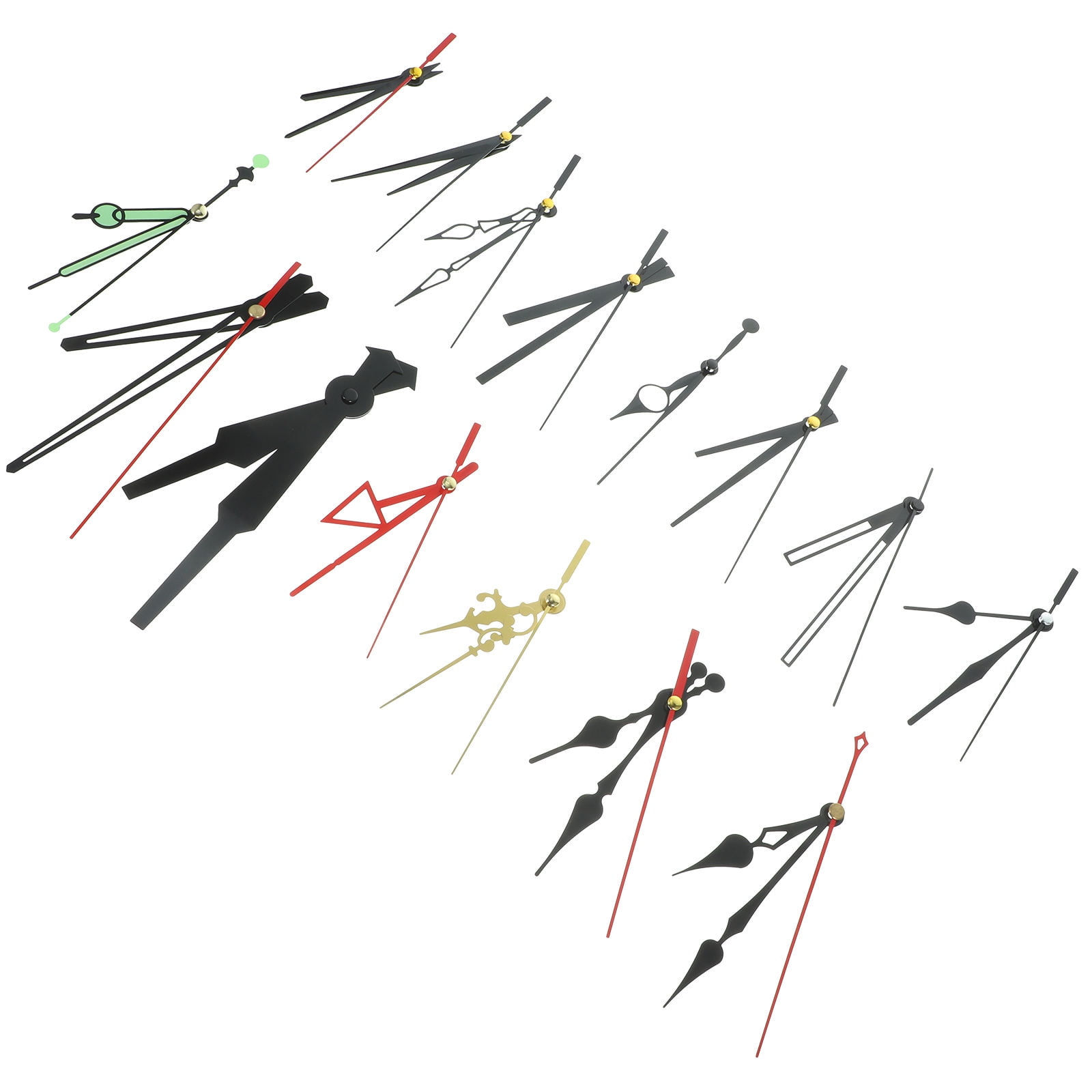 CATIEBYE DIY Clock Making 15 Sets Assorted Color Plastic Hands by ...