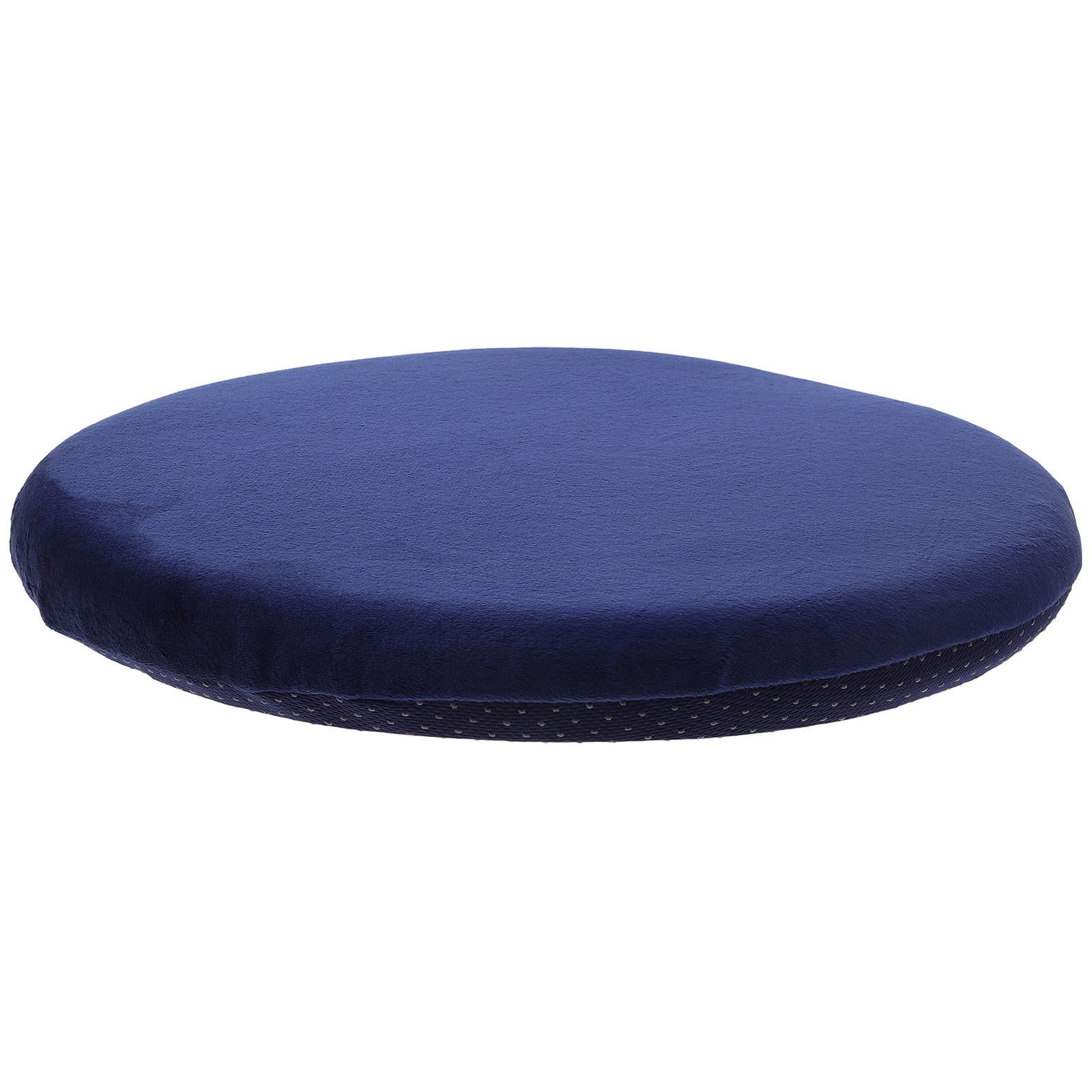 CATIEBYE Dark Blue Round Stool Cushion Memory Foam Support Non Slip ...