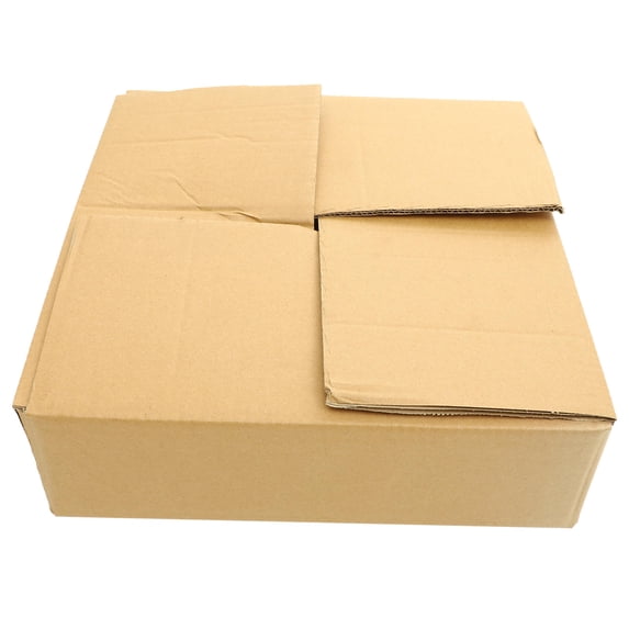 CATIEBYE Empty Boxes for Moving Corrugated Paper Box Khaki 1Pcs Sturdy ...
