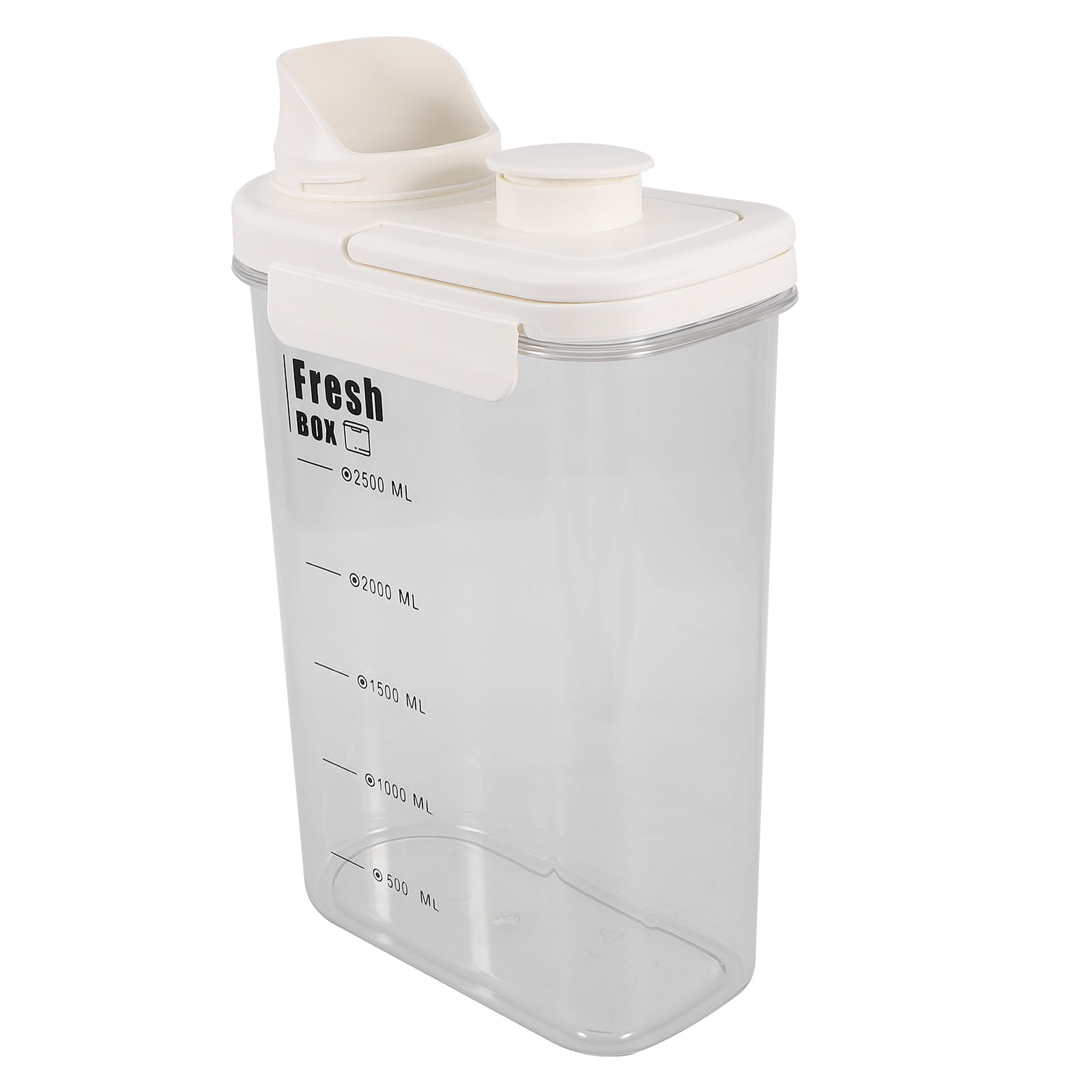 CATIEBYE Food Storage Dispensers Kitchen Canister Simple Structure 1Pcs ...