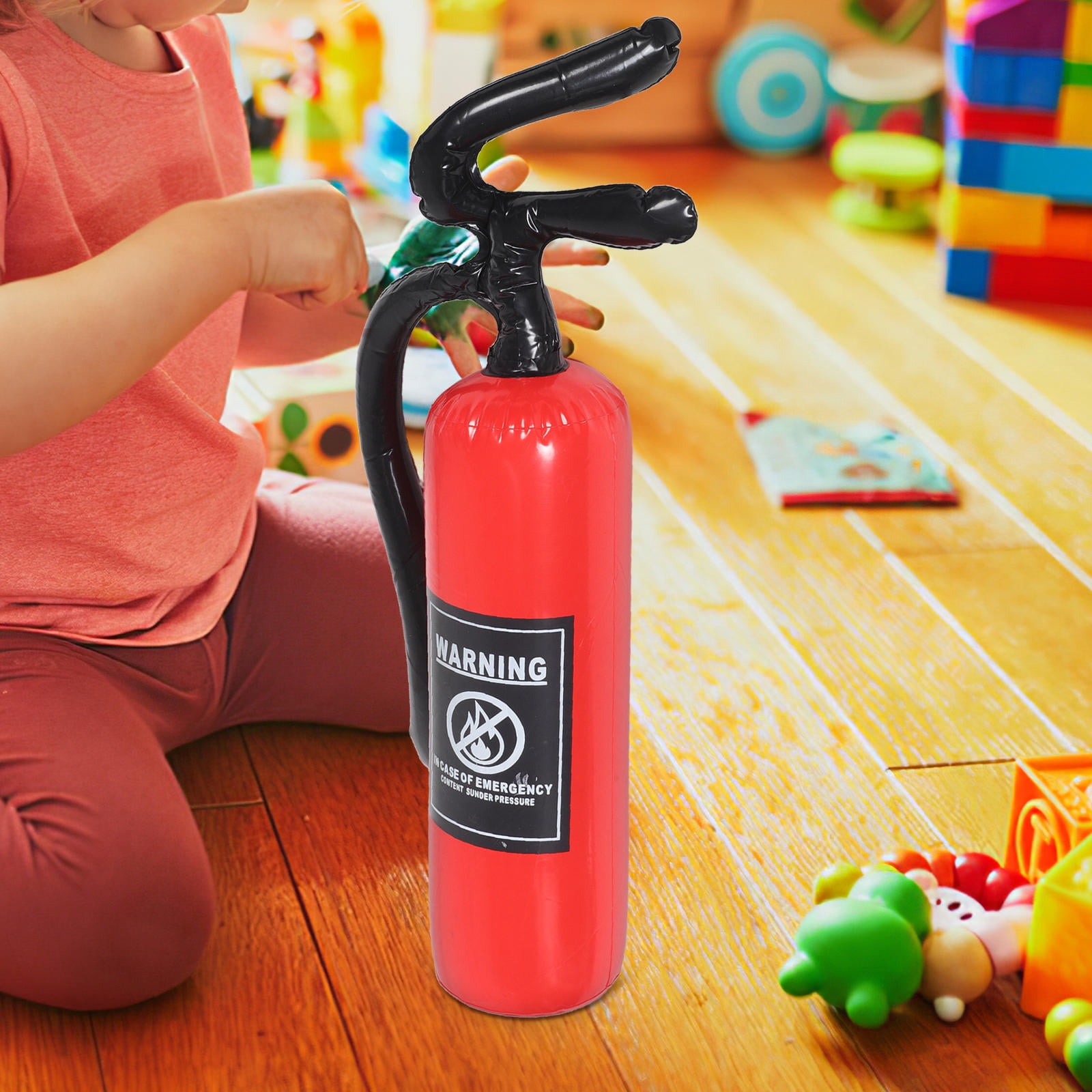 CATIEBYE Inflatable Fire Extinguisher Toy For Children Fire Fighting ...