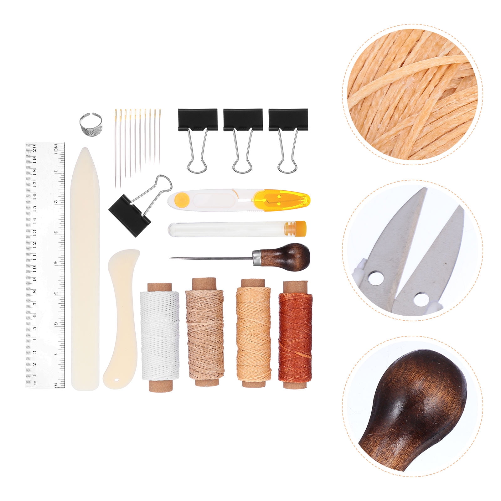 CATIEBYE Leatherworking Tool Set 1 Set Diy Design Leather Craft Lovers ...