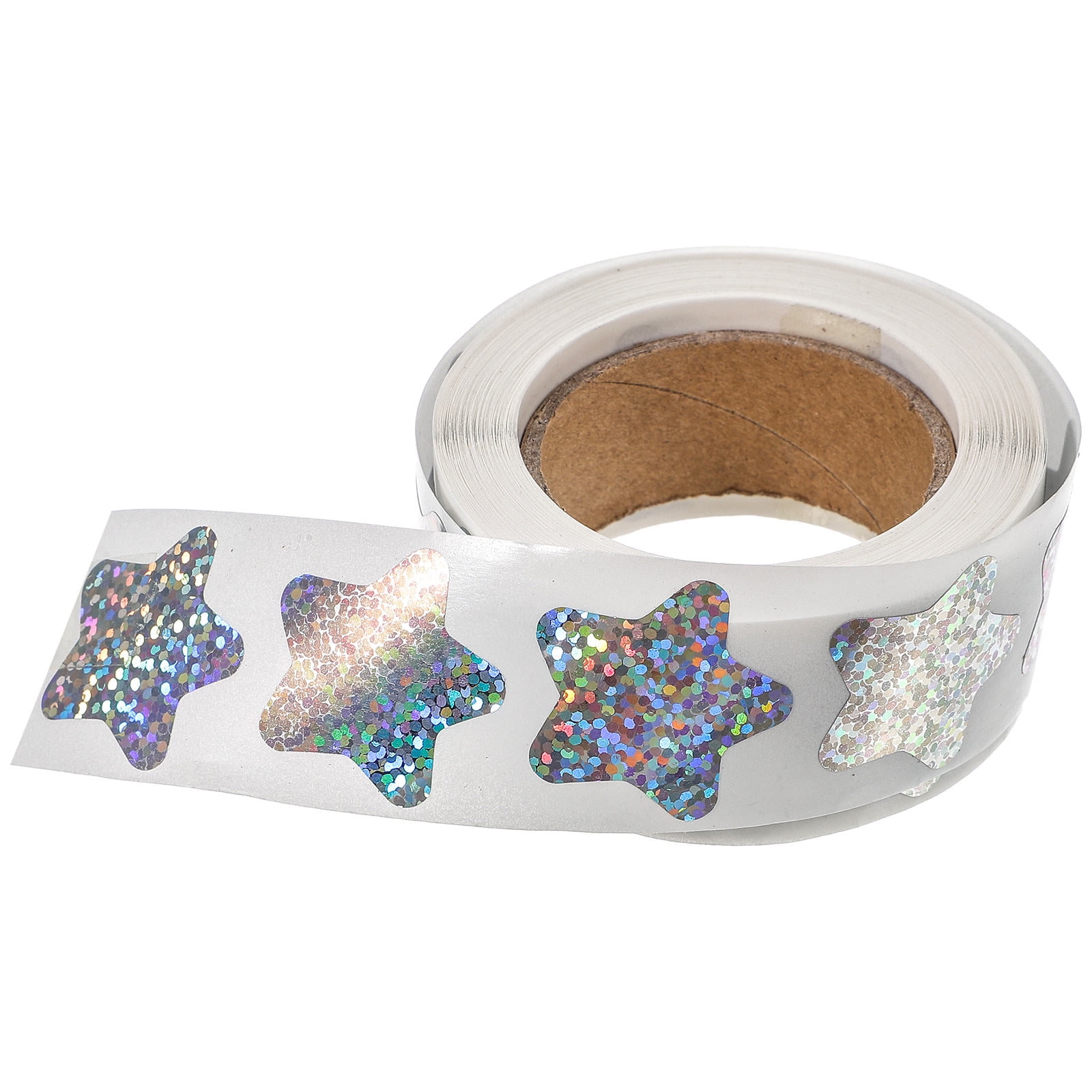 CATIEBYE Creative Star Stickers Roll Multi Color Decorative Labels for ...