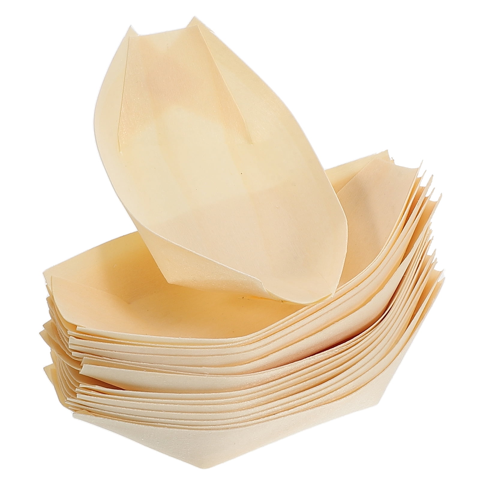 CATIEBYE Paper Food Boats 50Pcs for Picnics and Birthday Celebrations ...