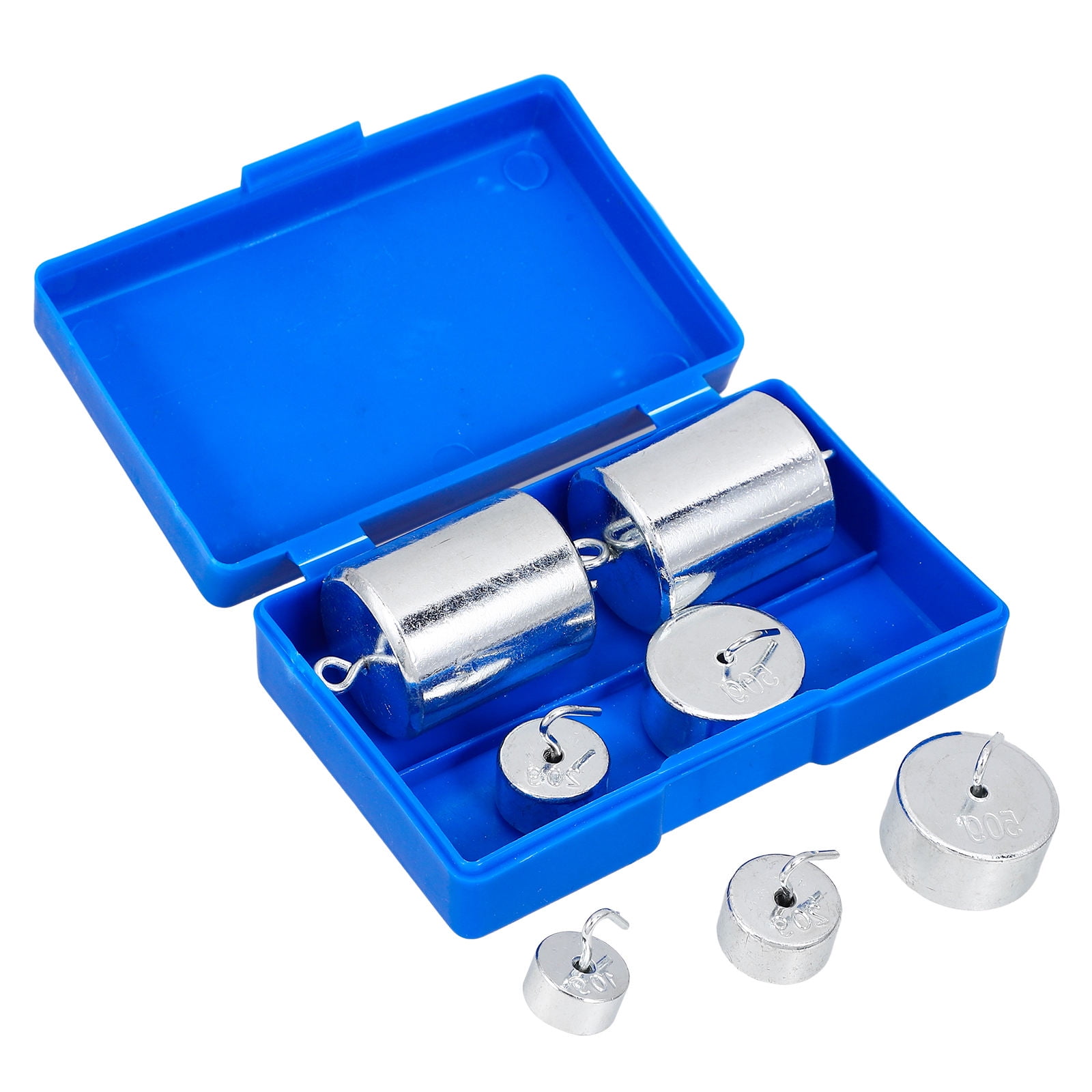 CATIEBYE Metal Slotted Weights Pattern Weight Silver 1 Set - Walmart.com