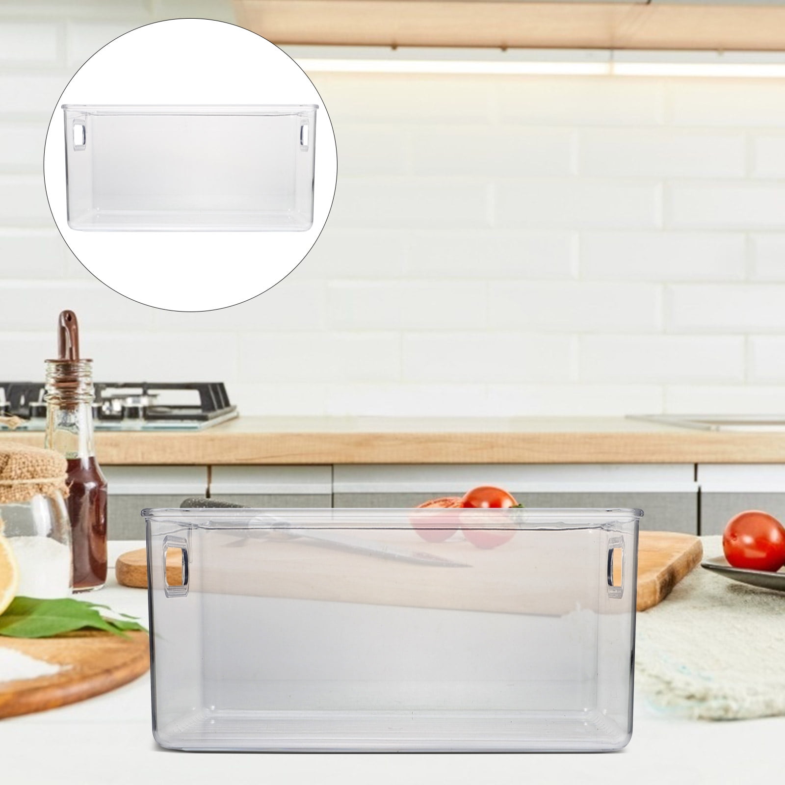 CATIEBYE Plastic Storage Box 1Pack for Home Supply 33X25X15.5In ...