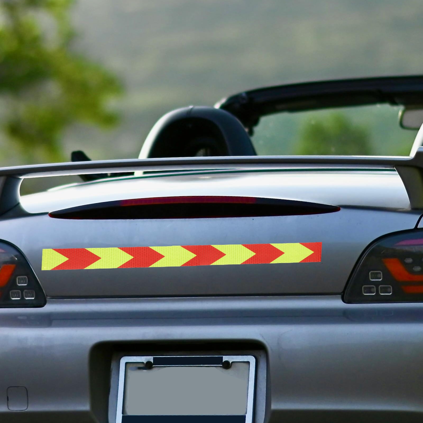 CATIEBYE Reflective Floor Tape 1 Roll Yellow for Stairs Night Visibility Enhancement Safety ...