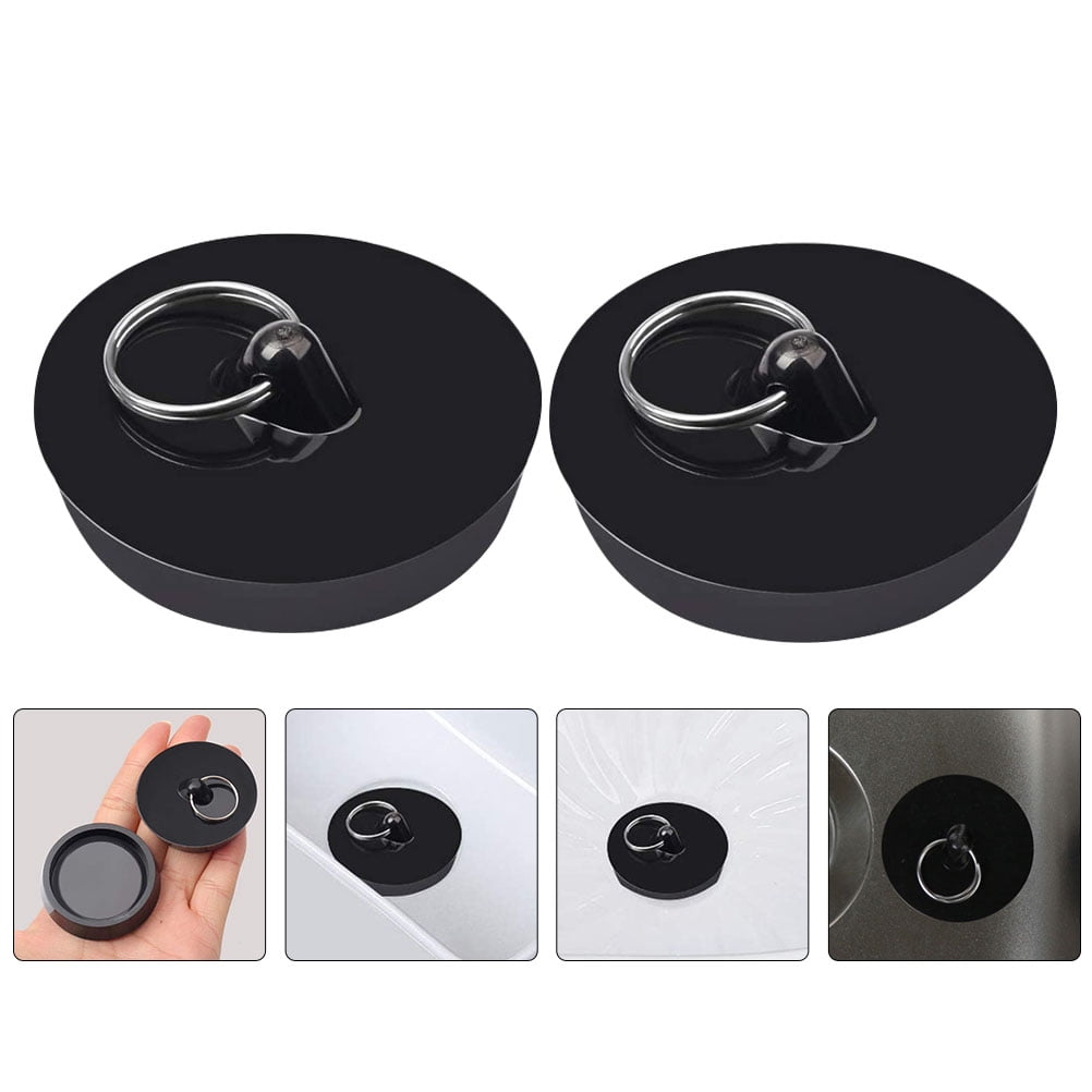 CATIEBYE Silver Basin Sink Plug Hotel Use Universal Sink Plugs for ...