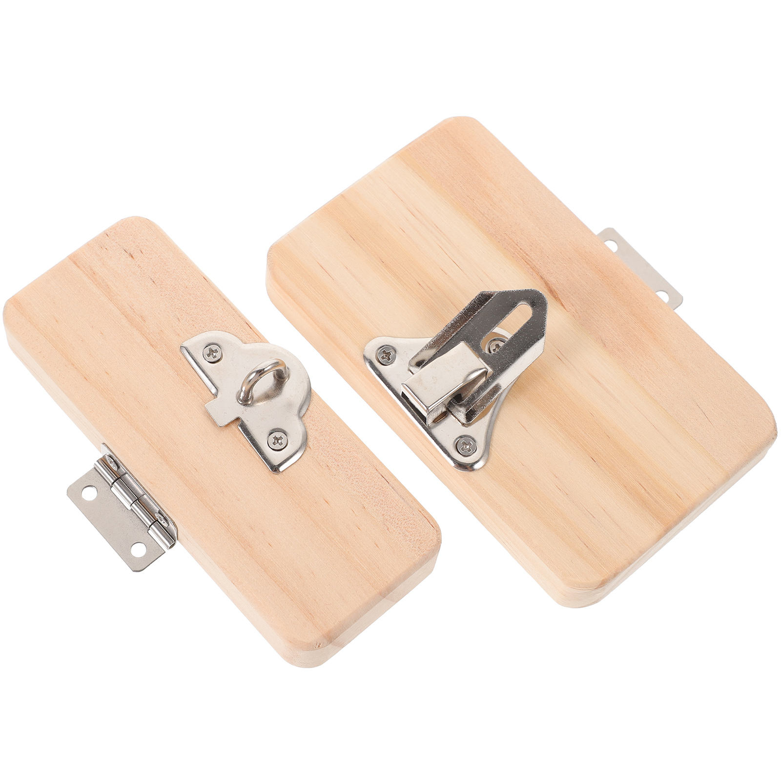 CATIEBYE Square Wooden Toy Latch for Children Fine Motor Skill Practice ...