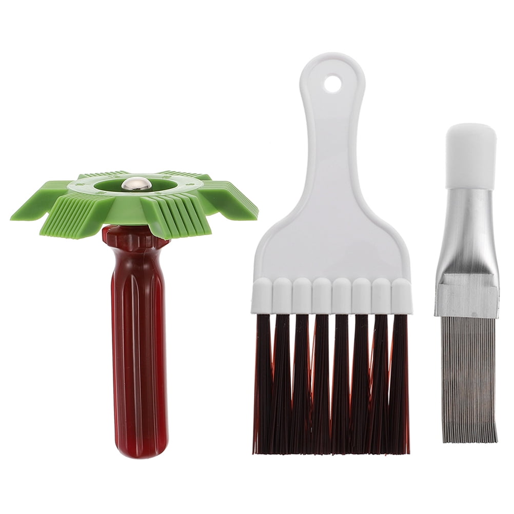 CATIEBYE Stainless Steel Whisk Brush and Fin Comb Set for Air ...