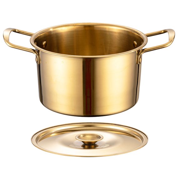 CATIEBYE Aluminum Korean Style Stew Pot for Boiling Noodles and Soups ...