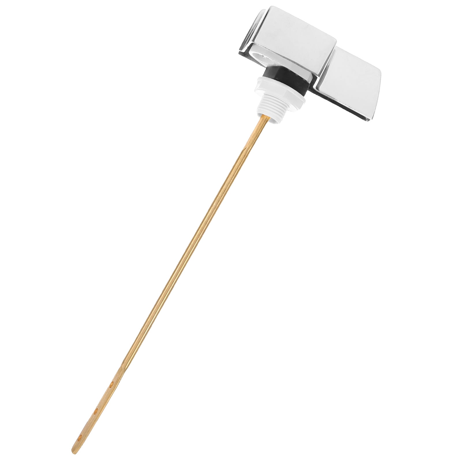 CATIEBYE Universal Metal Toilet Flush Handle Lever in Silver for ...