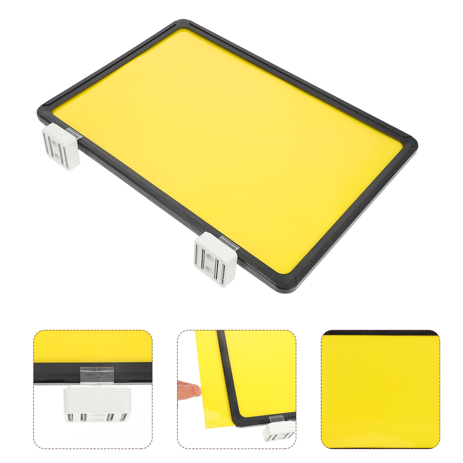 CATIEBYE Warehouse Guide Indicator 1 Set Black Magnet Sign Board For ...