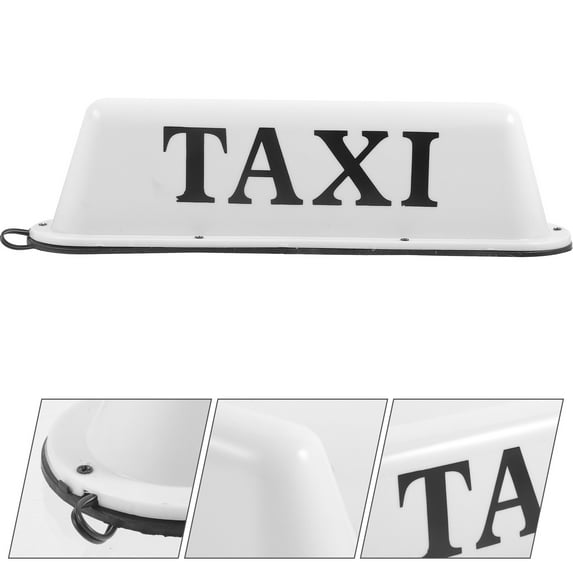 CATIEBYE White Taxi Sign Light for Cars High Brightness LED Lamp ...
