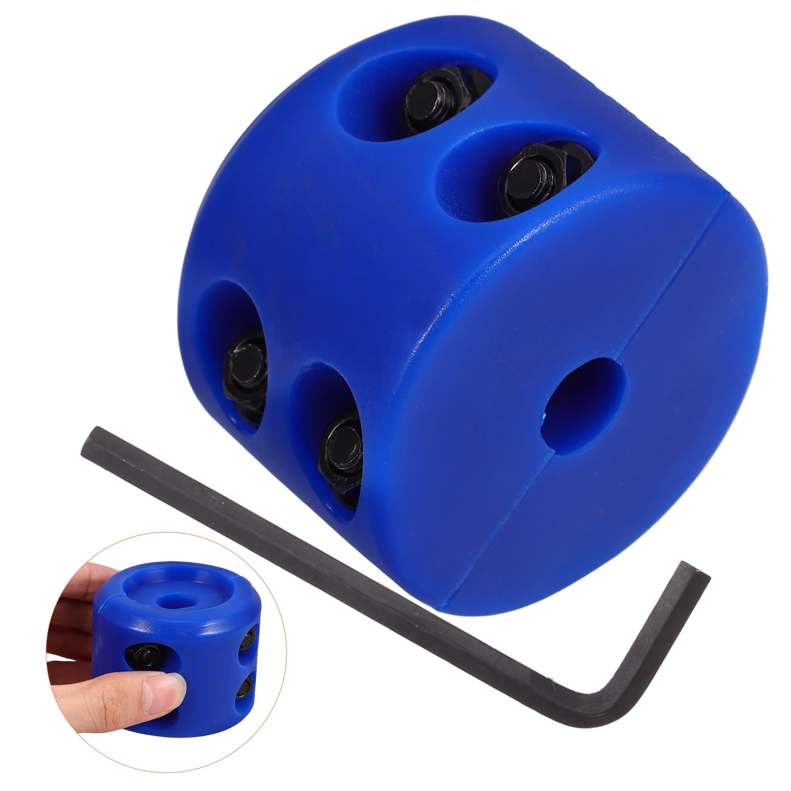 CATIEBYE Winch Rope Stopper Blue Rubber Protector 1 Set for ...