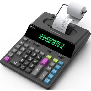 10 Key Calculator With Paper Tape