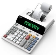 Free Shipping! Printing Calculator with 12 Digit LCD Display Screen, 2. ...