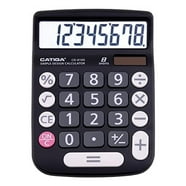 Helect Calculator, Standard Function Desktop Calculator, Black ...