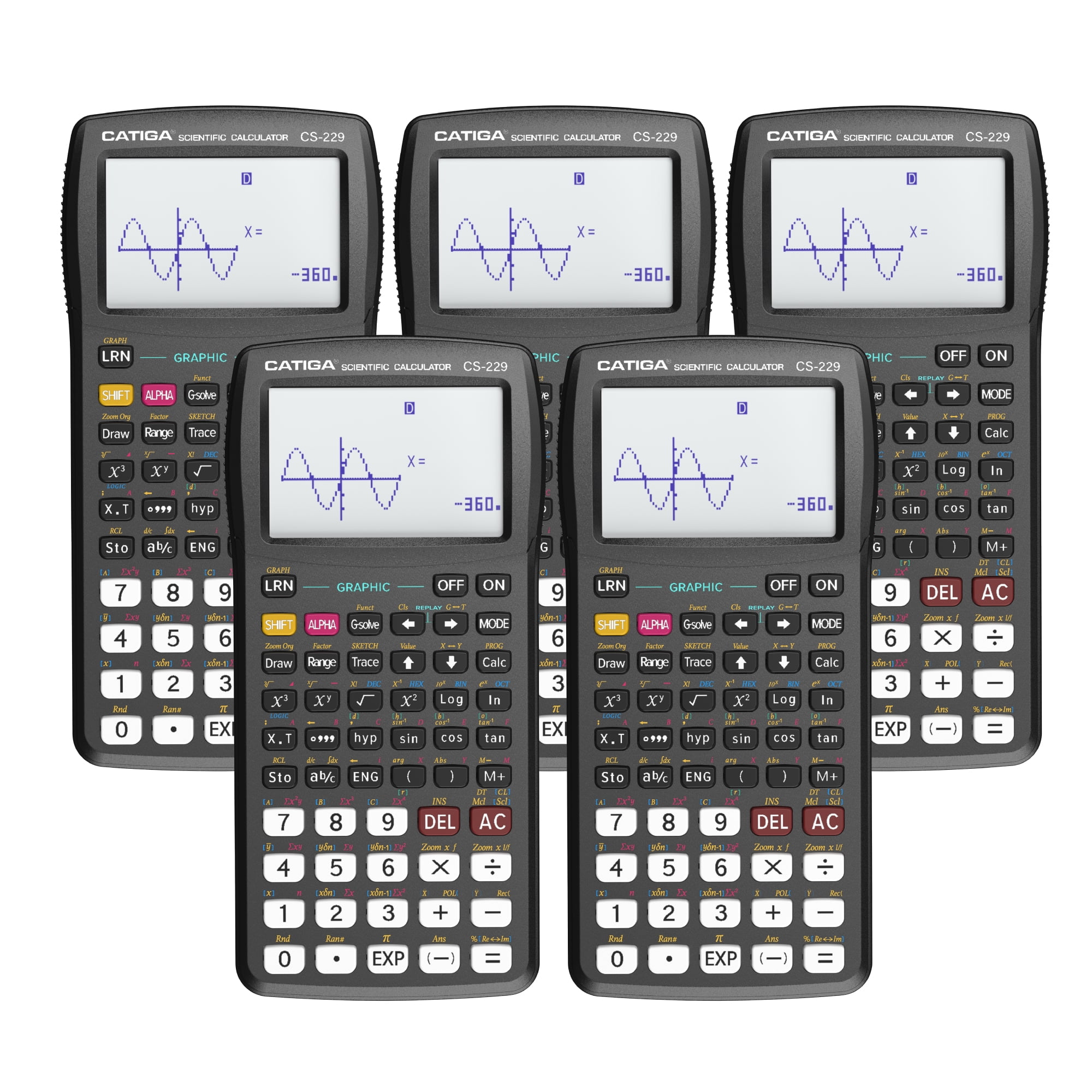 CATIGA CS-229 Scientific Calculator For High School Classes and ...