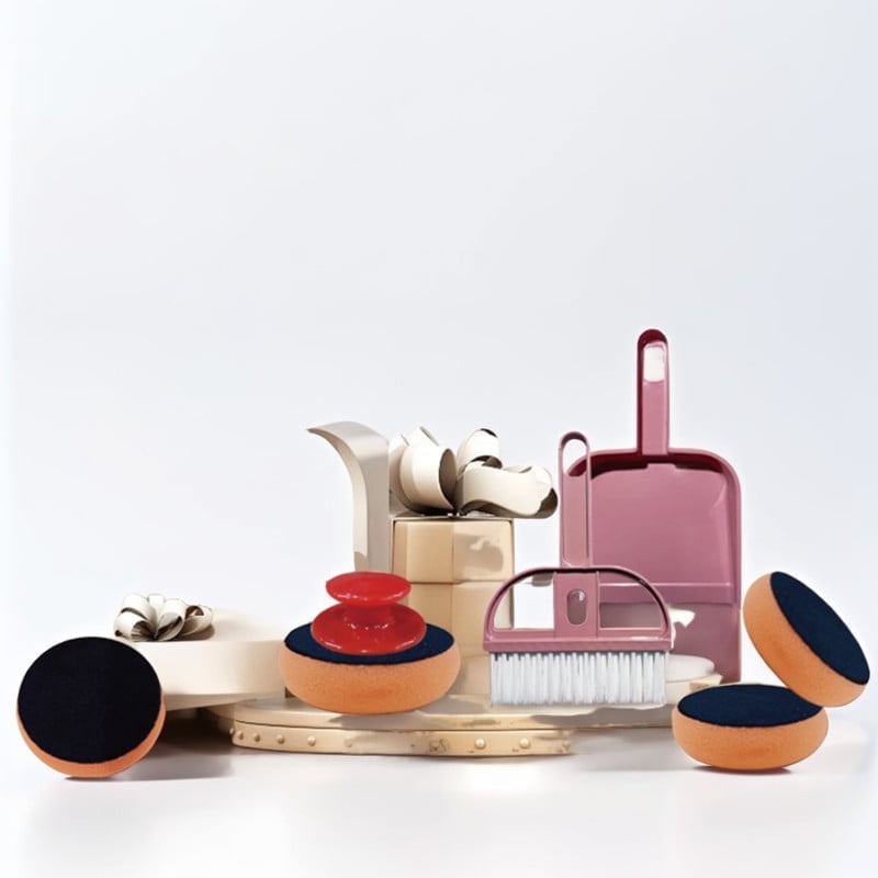 CATLK Cleaning Sponge Brush Set, Cat Litter Box Cleaning Kit - Walmart.com