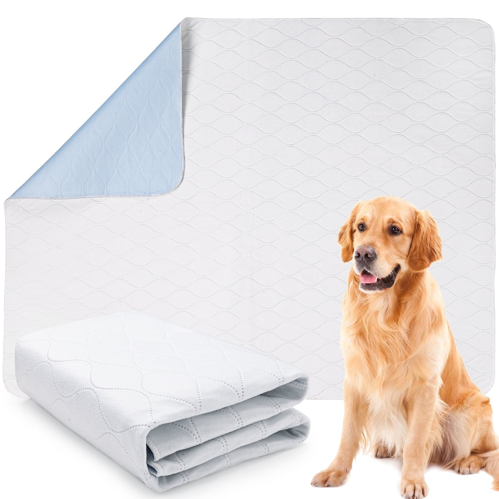 CATLK Washable Pee Pad for Dogs,Super Absorbent and Reusable Dog ...