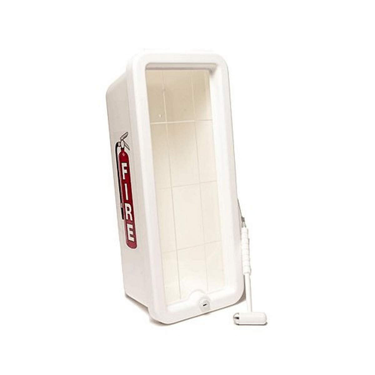 CATO 11001-H White Plastic Chief Fire Extinguisher Cabinet for 10 lb ...
