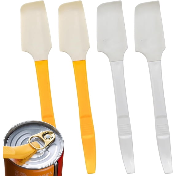 CATPAN 3 in 1 Silicone Can Spatula, Jam Spreader with Can Opener End ...