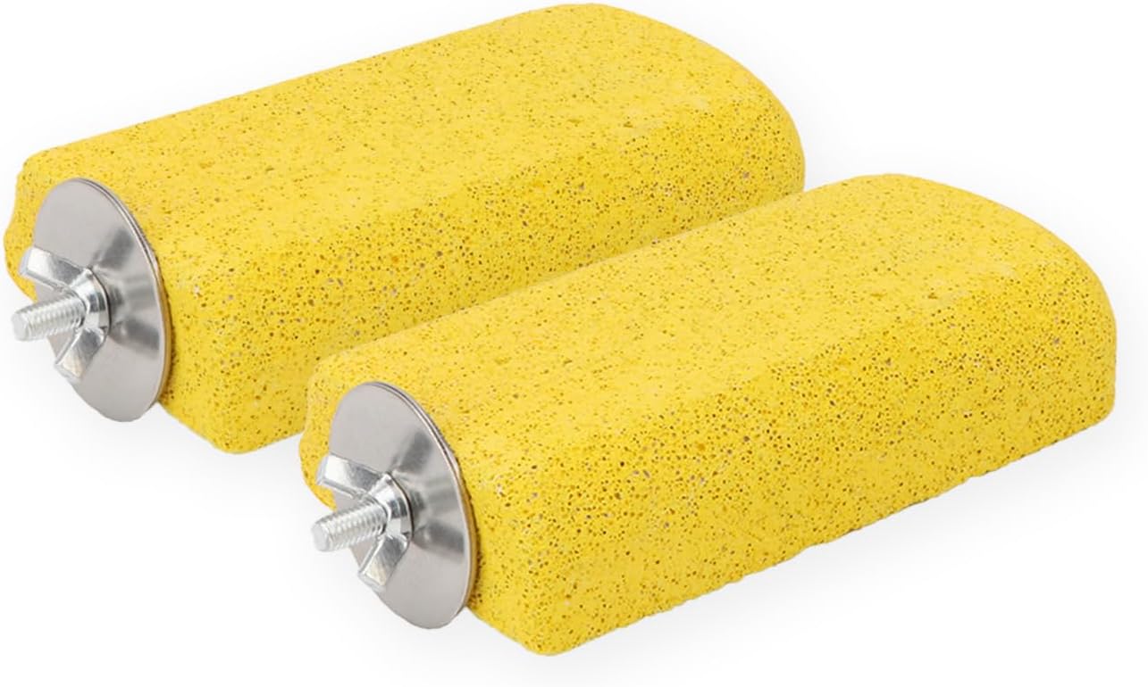 CATPAN Bird Parrot Calcium Teeth Mouth Molar Grinding Stone Hamster ...