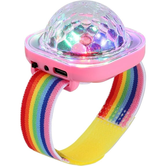 CATPAN Disco Ball Light, Wearable Mini Portable LED Lamp Night Strobe ...