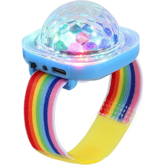 CATPAN Disco Ball Light, Wearable Mini Portable LED Lamp Night Strobe ...