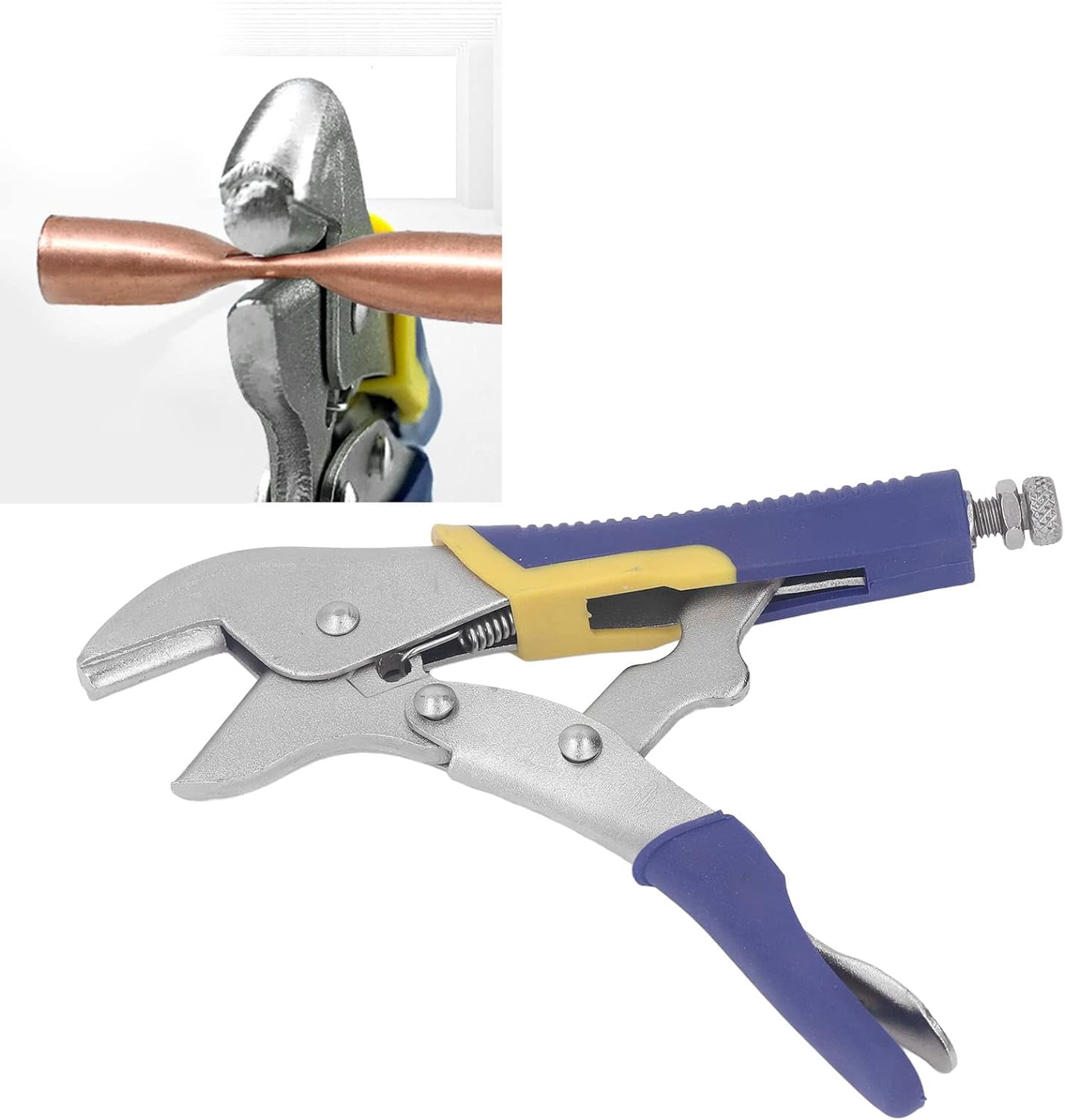 CATPAN Hose Pinch Off Pliers, C45 Steel Heavy Duty Sheet Metal Clamp ...