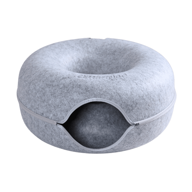 CATTASAURUS Peekaboo Cat Cave for Multiple & Large Cats Up to 30-45 Lbs ...