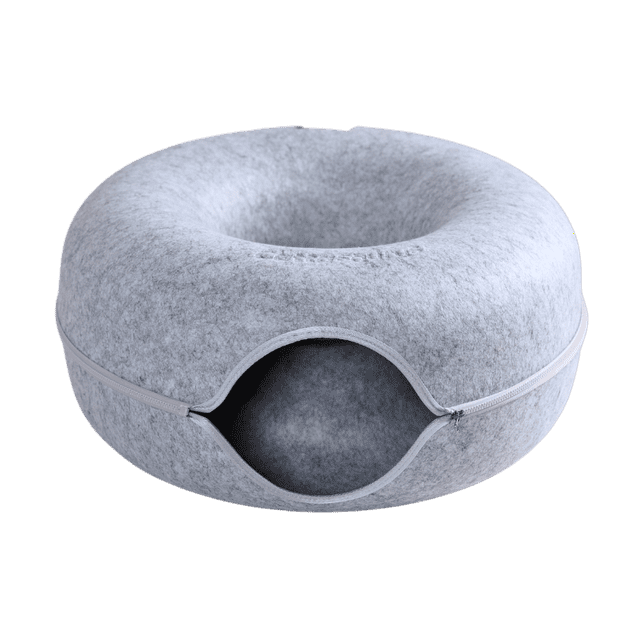 CATTASAURUS Peekaboo Cat Cave for Multiple & Large Cats Up to 30-45 Lbs ...